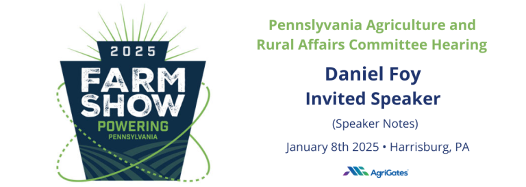 2025 Pennsylvania Agriculture and Rural Affairs Committee Hearing ...